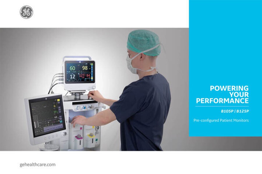 B105 ve B125 Hasta Monitörü | Hasta İzleme | GE Healthcare (Turkey)